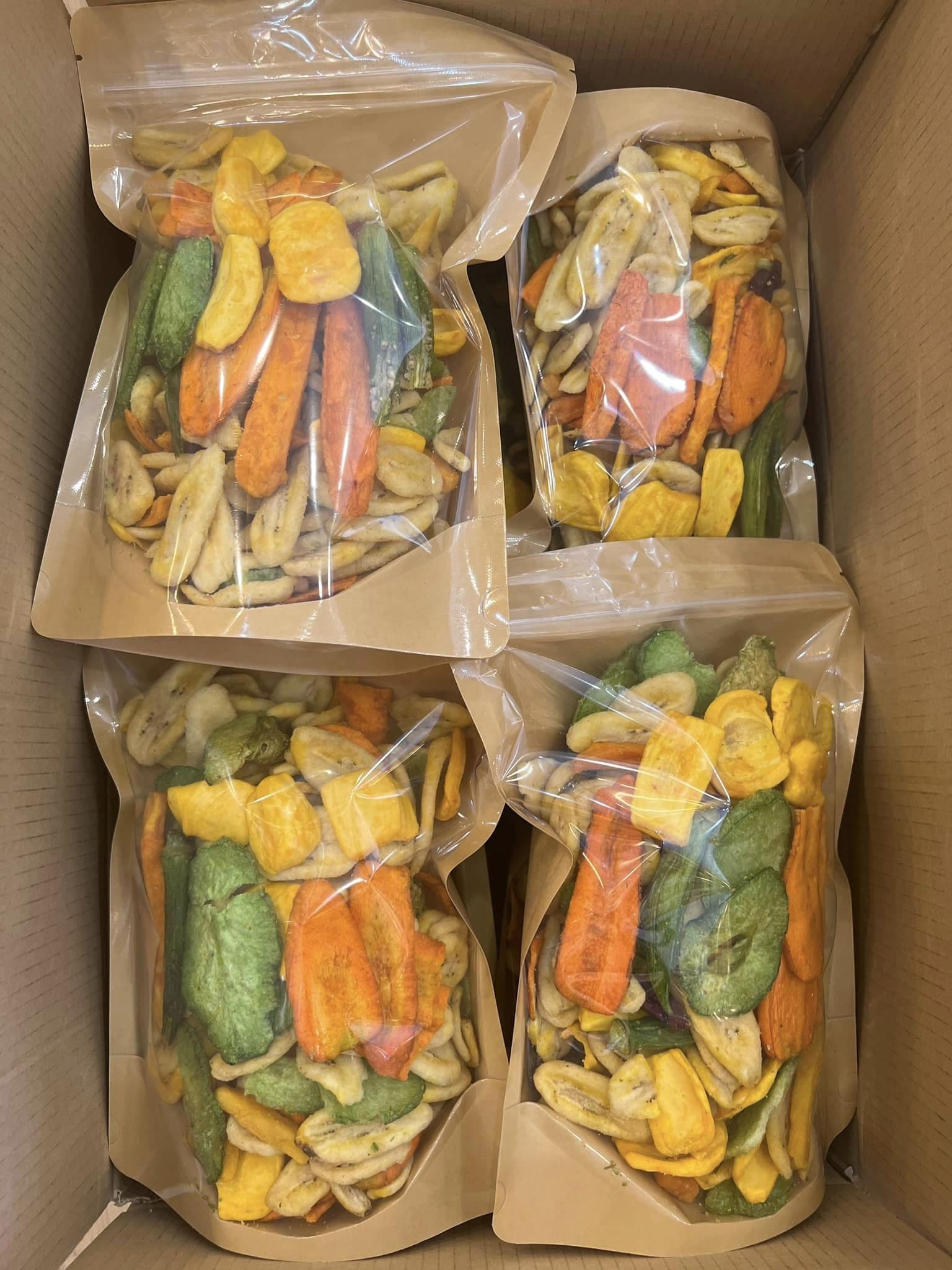 FRUITS AND VETABLES CHIPS MIXED INSTANT SNACK CHEAP PRICE FROM VIETNAM | tradekorea