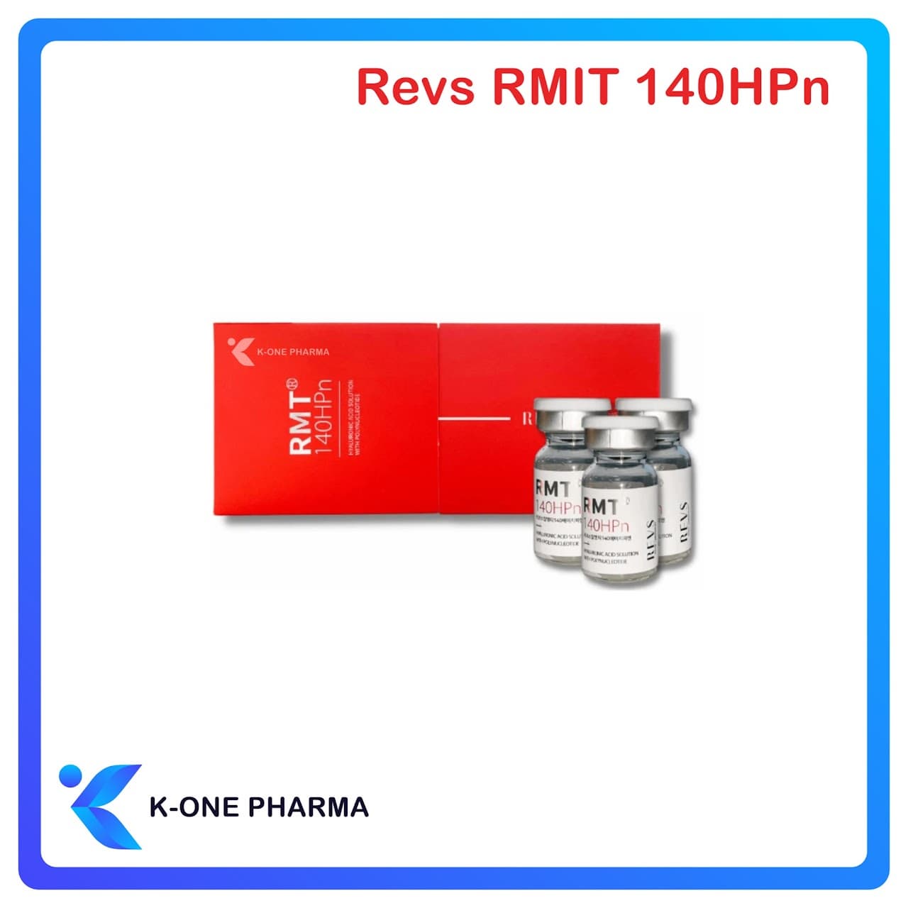 REVS RMT 140HPN SKIN BOOSTER Soothing Moiturizing Skin Glowy Effect Smoothing Regeneration ...