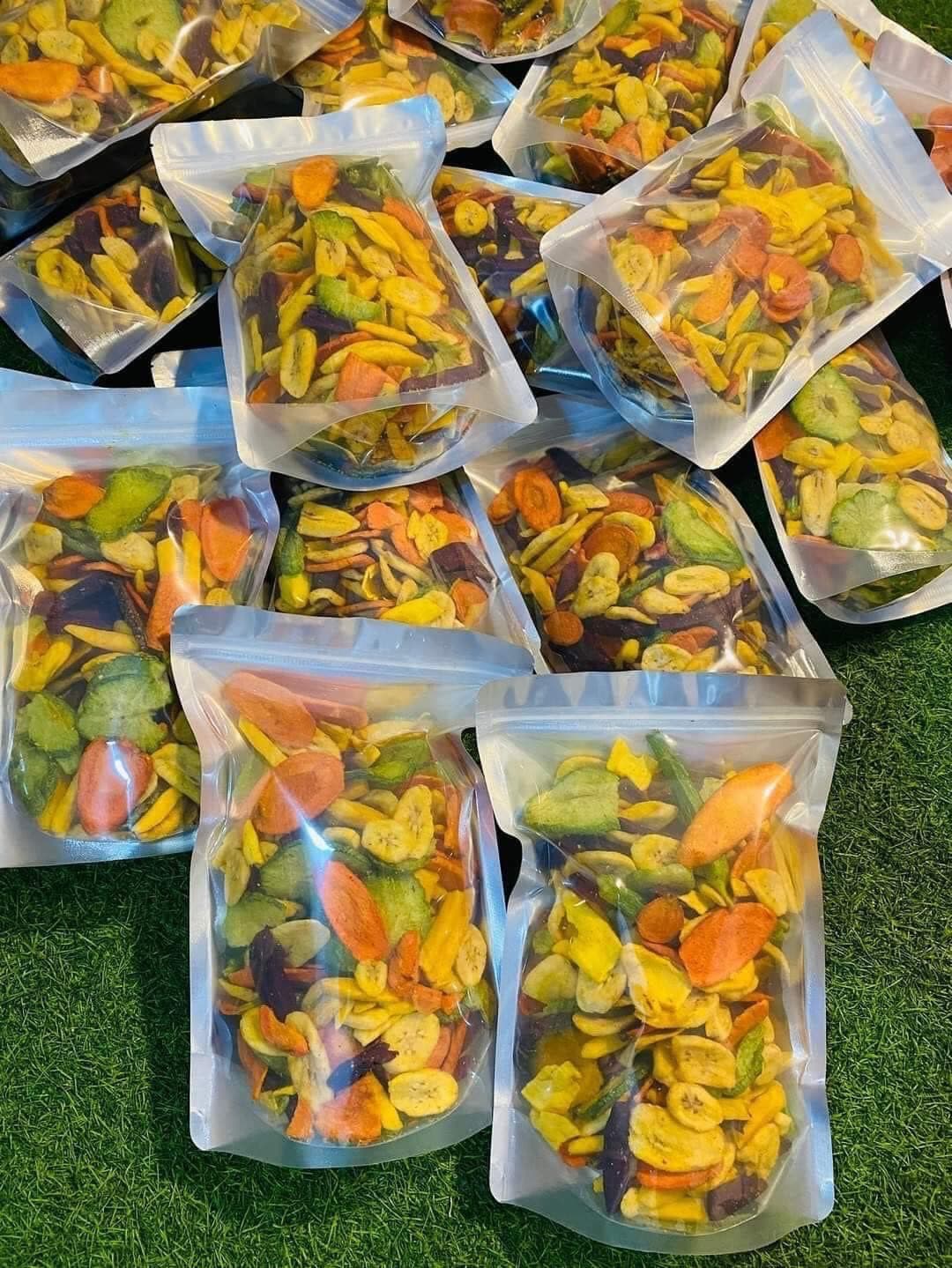 FRUITS AND VETABLES CHIPS MIXED INSTANT SNACK CHEAP PRICE FROM VIETNAM | tradekorea
