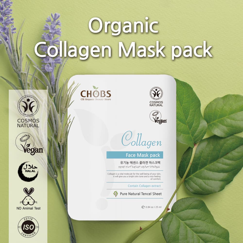 CHOBS Organic Collagen Mask Pack 25ml | tradekorea