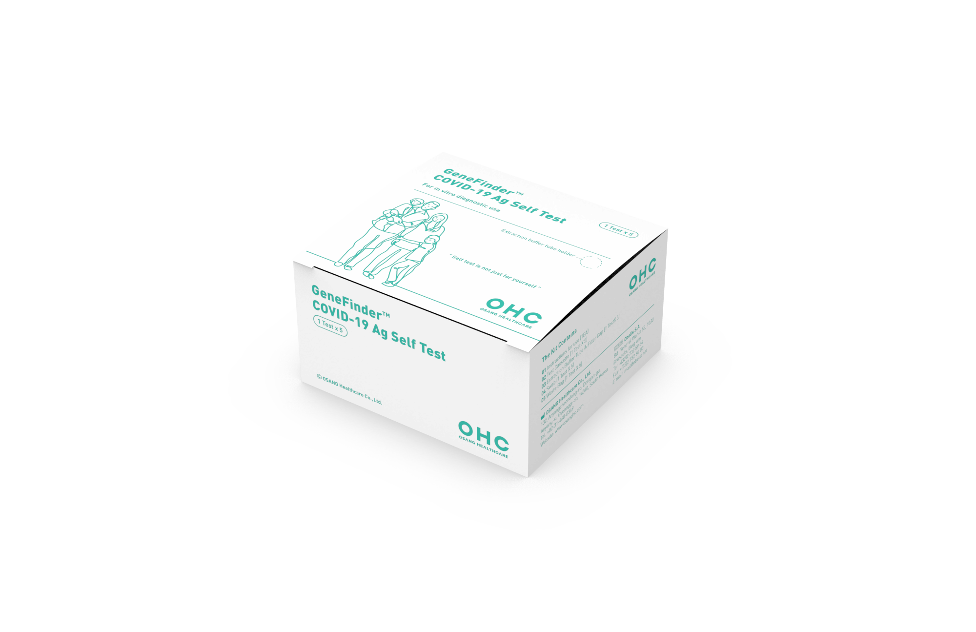 GeneFinder™ COVID-19 Ag Self Test | tradekorea