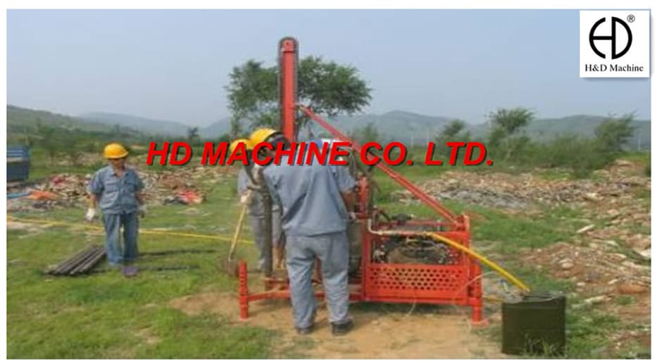 HD-40A MAN PORTABLE DRILLING RIG | tradekorea