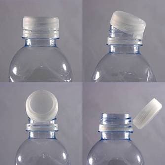 Hinged Screw Type Plastic Bottle Cap / Closure | tradekorea