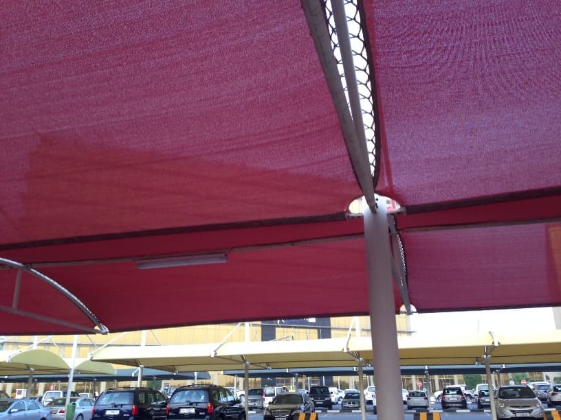 Car parking shade net | tradekorea