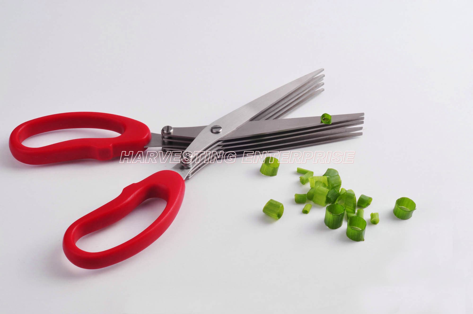 8" Herbs Paper shredder scissors with 5 blades | tradekorea