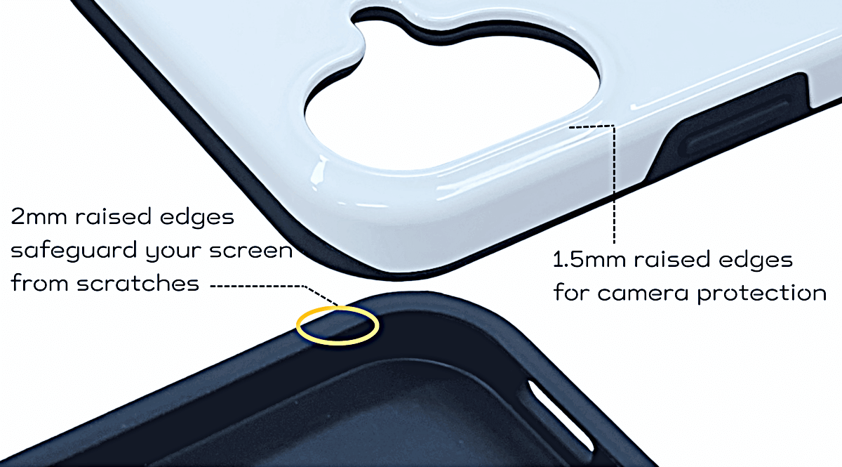 sublimation cell phone cases for iPhone, blank phone cases for custom ...