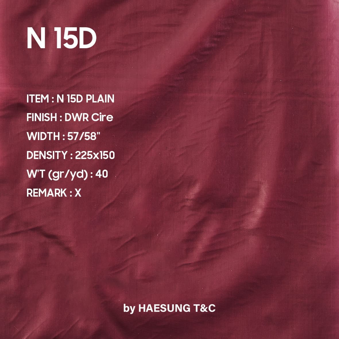 Nylon 15D | tradekorea