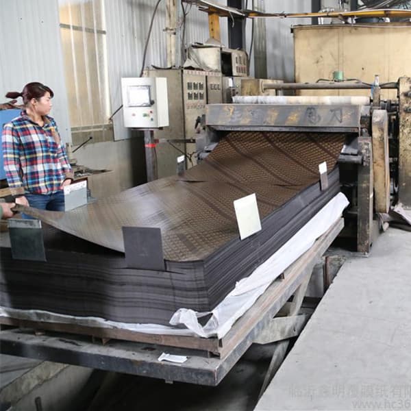 Brown film face paper for export | tradekorea