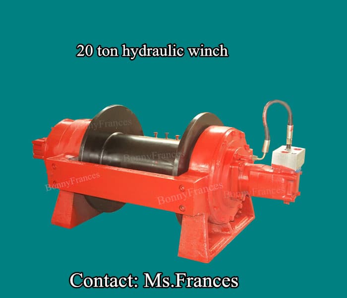10ton single line pull hydraulic winches | tradekorea
