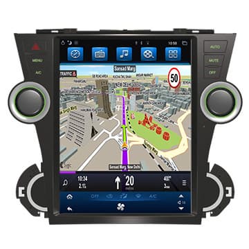 Manufacturer 12 inch In Dash Touch Screen Toyota Highlander | tradekorea