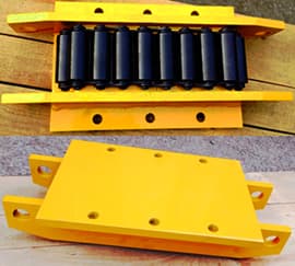 Equipment moving roller skids pictures and pr | tradekorea