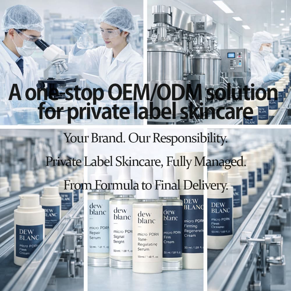 01. DEW BLANC micro PDRN Repair Serum | tradekorea