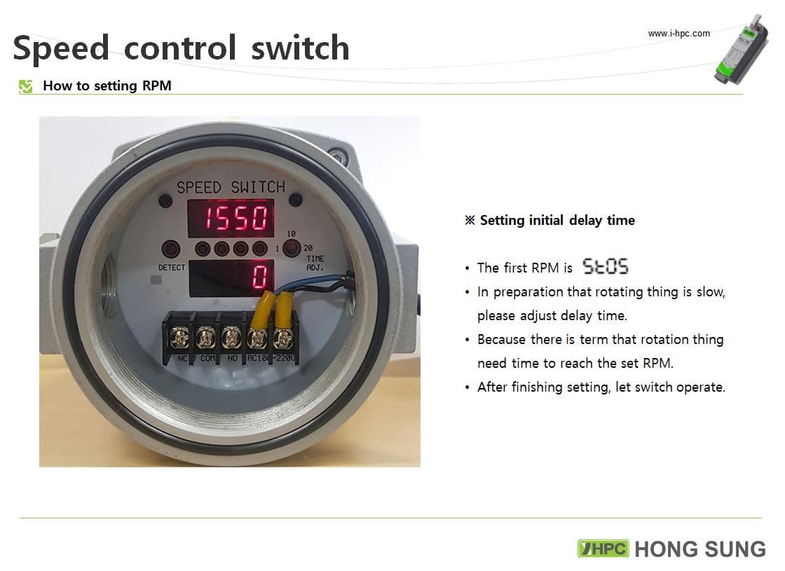 Speed switch, Belt conveyor, Explosion proof | tradekorea