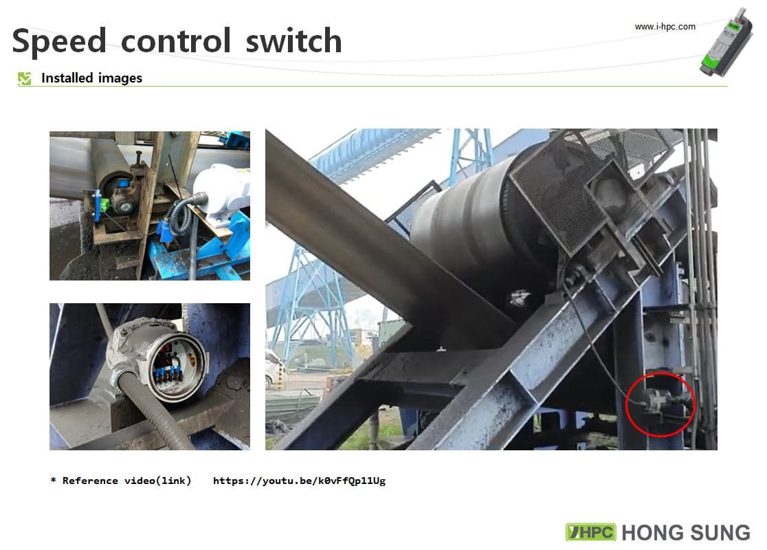 Speed switch, Belt conveyor, Explosion proof | tradekorea