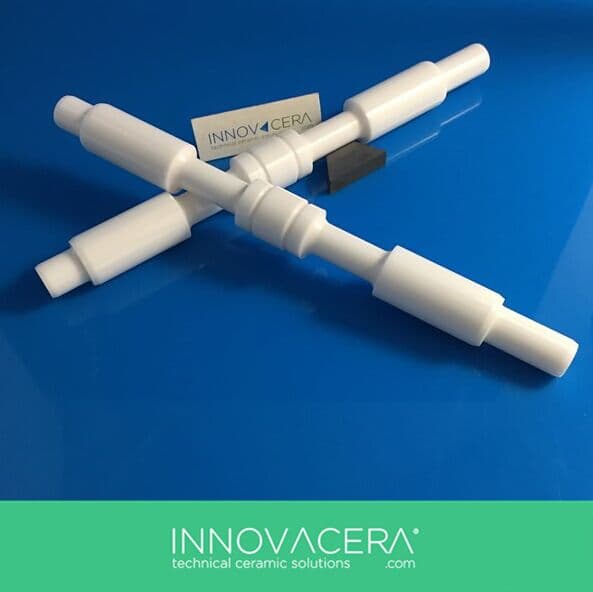 High Fracture Toughness Zirconia Ceramic Shafts Lined Spools | tradekorea
