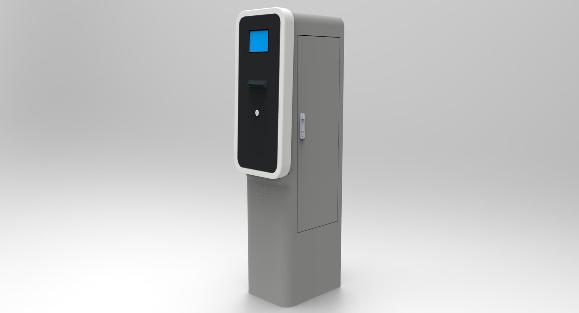 Parking management system barcode ticket issuing machine | tradekorea