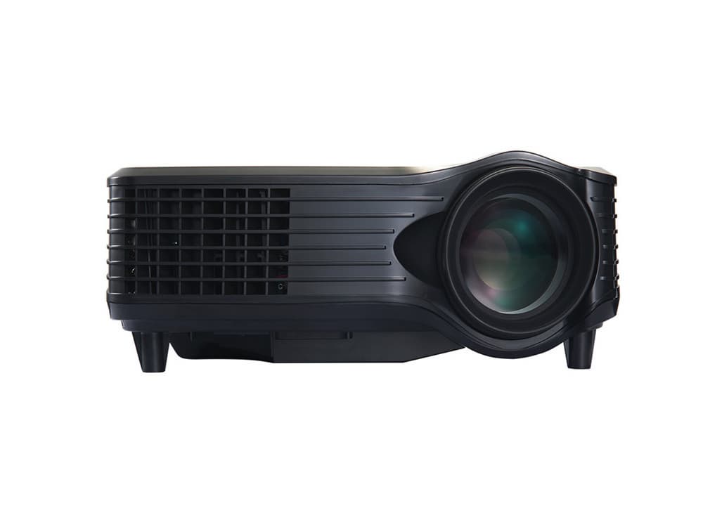 HDMI/VGA/USB/TV/DVD/Sound 1500lumen LED projector factory approved ISO ...