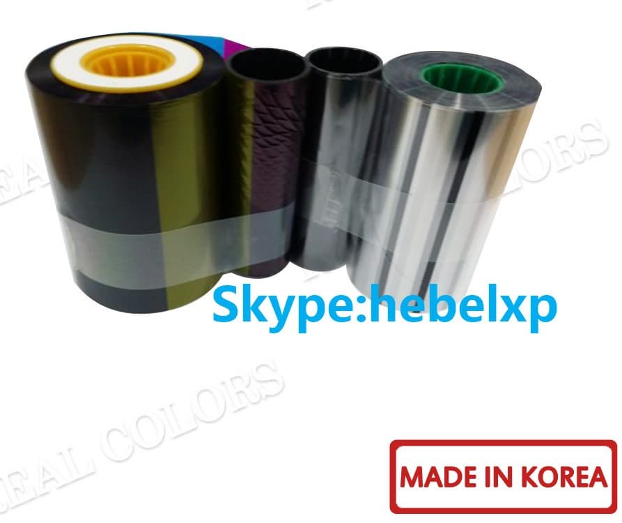 Compatible JVC CY-340-100 YMCK Ribbon & Retransfer Film | tradekorea