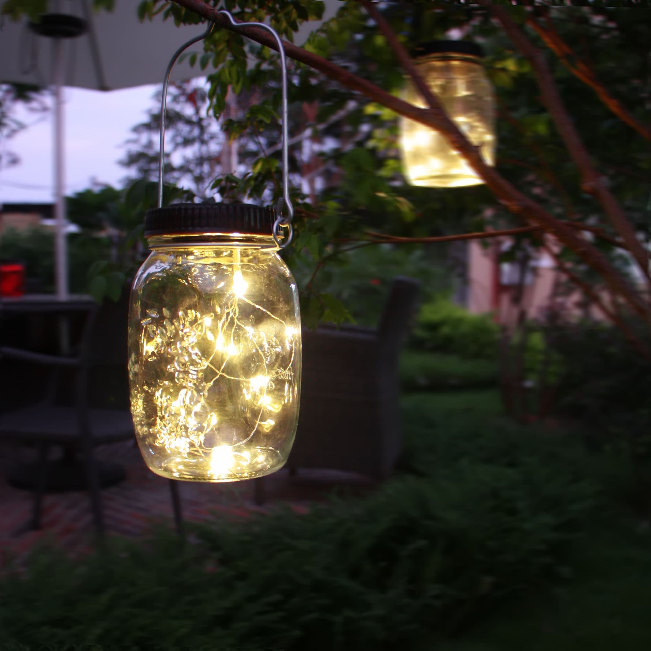 Solar Powered Firefly Mason Jar KF130063 | tradekorea