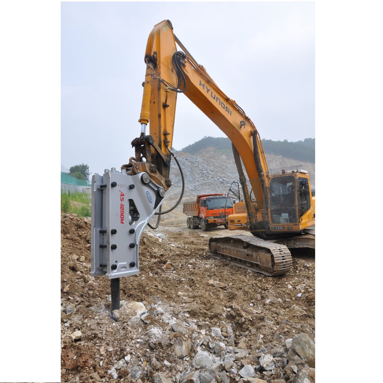 Hydraulic Breaker Side Type AS-1250M | tradekorea
