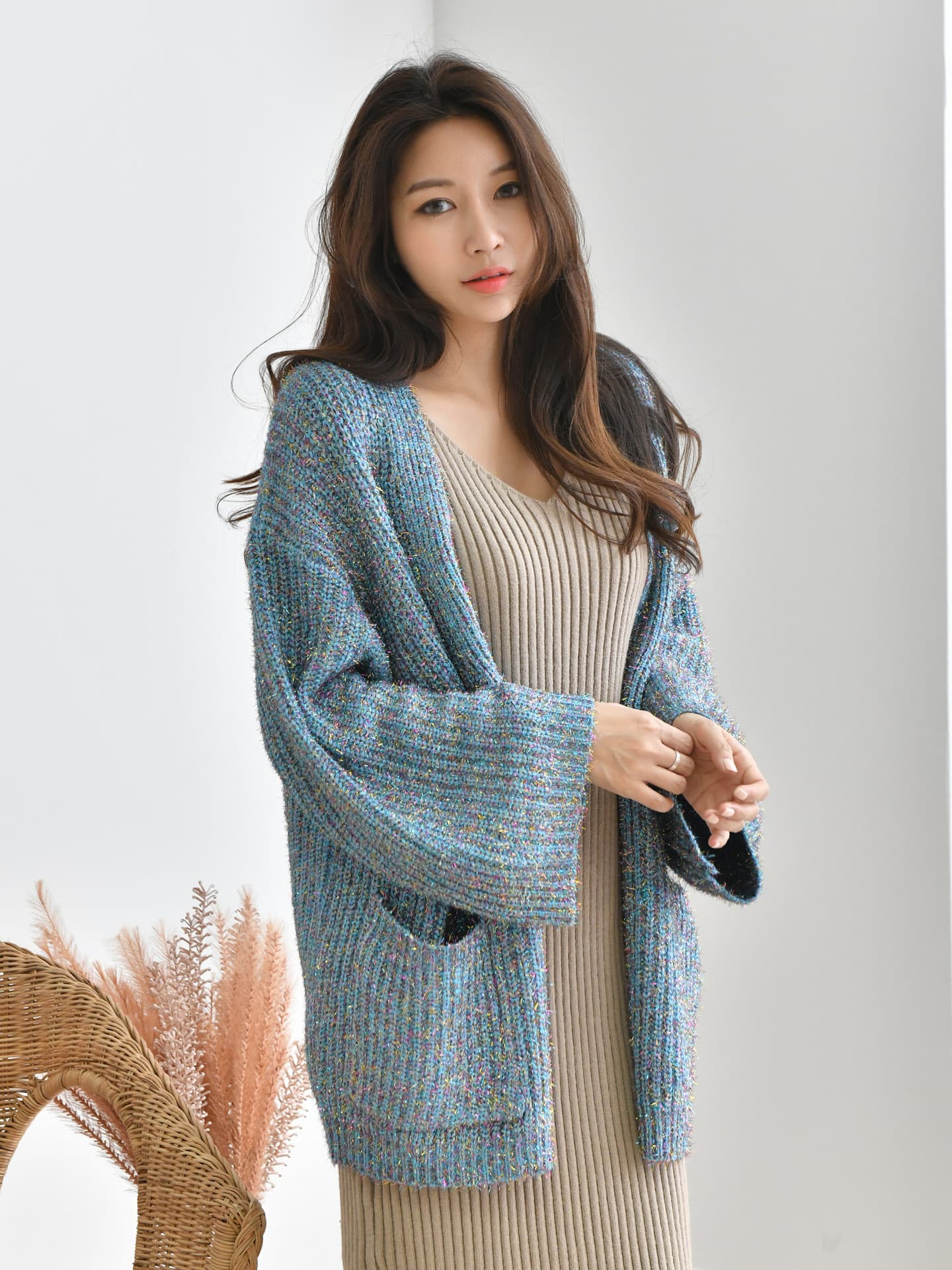 Cardigan, Knitwear, Wide Shoulder Line, Ladies Clothing | tradekorea