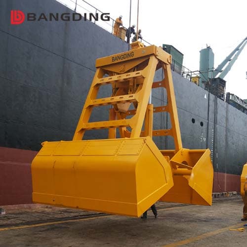 hydraulic Remote control grab for bulk cargo | tradekorea