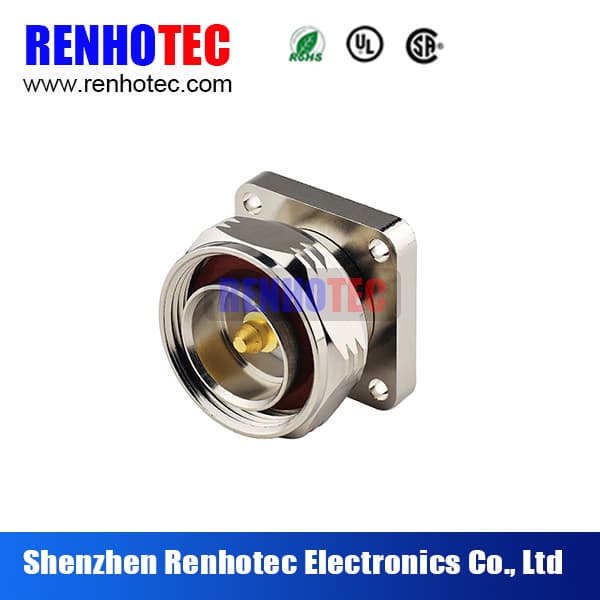 Factory Price hot 50 Ohm L29 Female Flange Mount Connector Din 7/16 ...