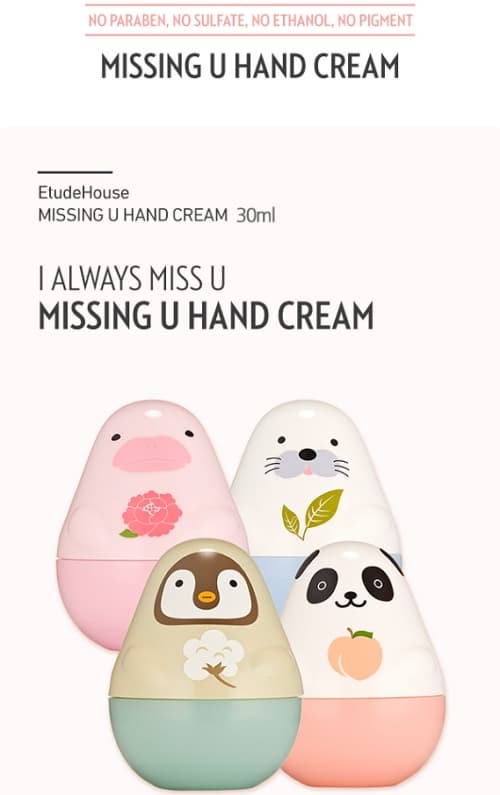 [ETUDE HOUSE] MISSING U HAND CREAM | tradekorea