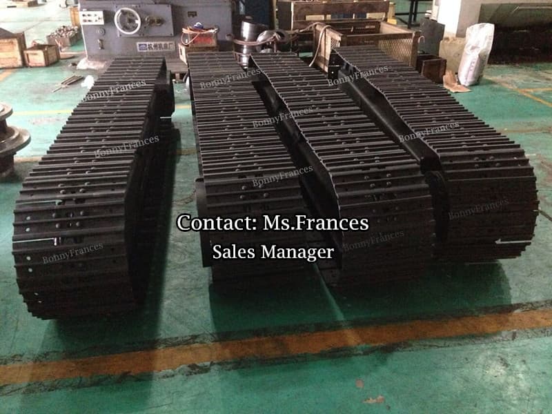 Mining crawler steel track undercarriage | tradekorea