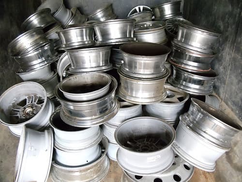 Clean Aluminium Car Wheels Scrap | tradekorea