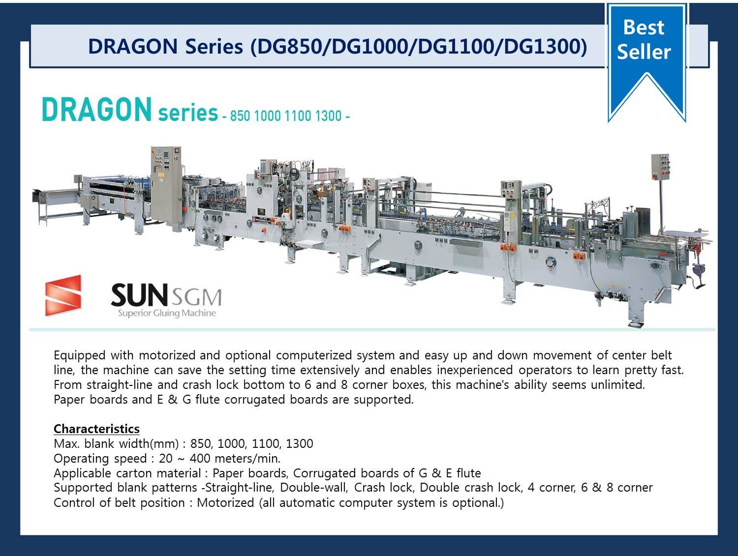 Folding Carton Machine / Folder Gluer (Dragon) | tradekorea