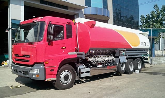Bottom loading sysem tanker truck | tradekorea