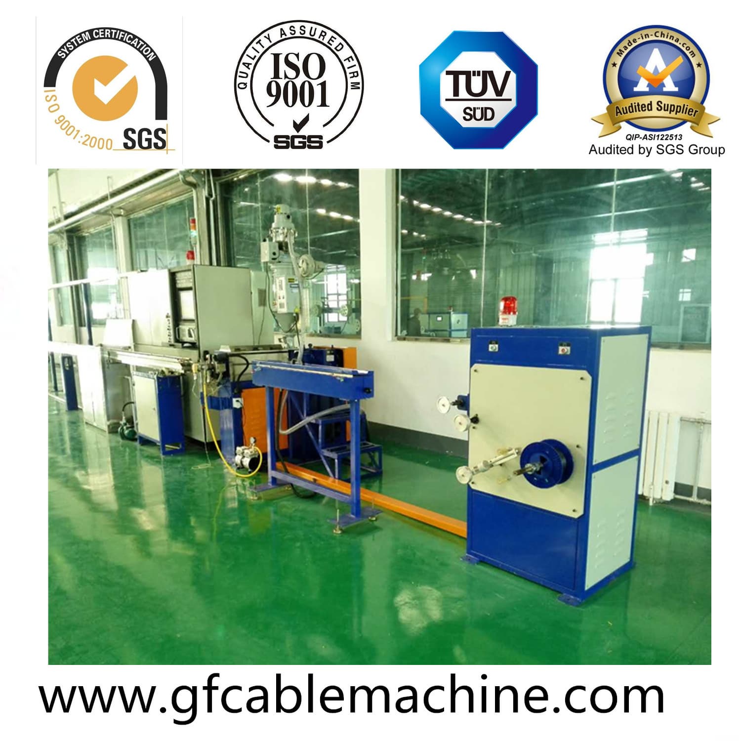 simplex/duplex optical cable production line | tradekorea