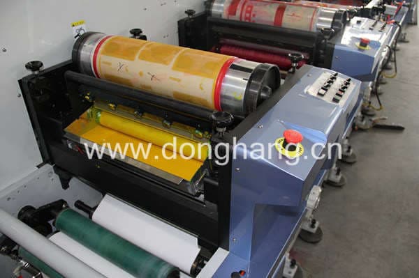 Automatic narrow web flexo printing machine | tradekorea