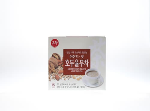 almond, pinenuts, walnuts and job's tears tea | tradekorea