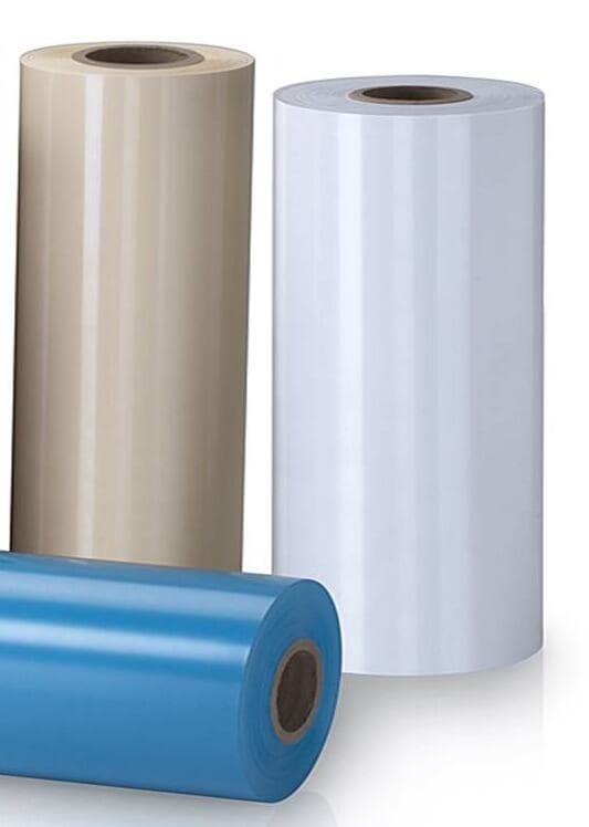 Ivory and White Biaxial Oriented Polystyrene OPS Film | tradekorea