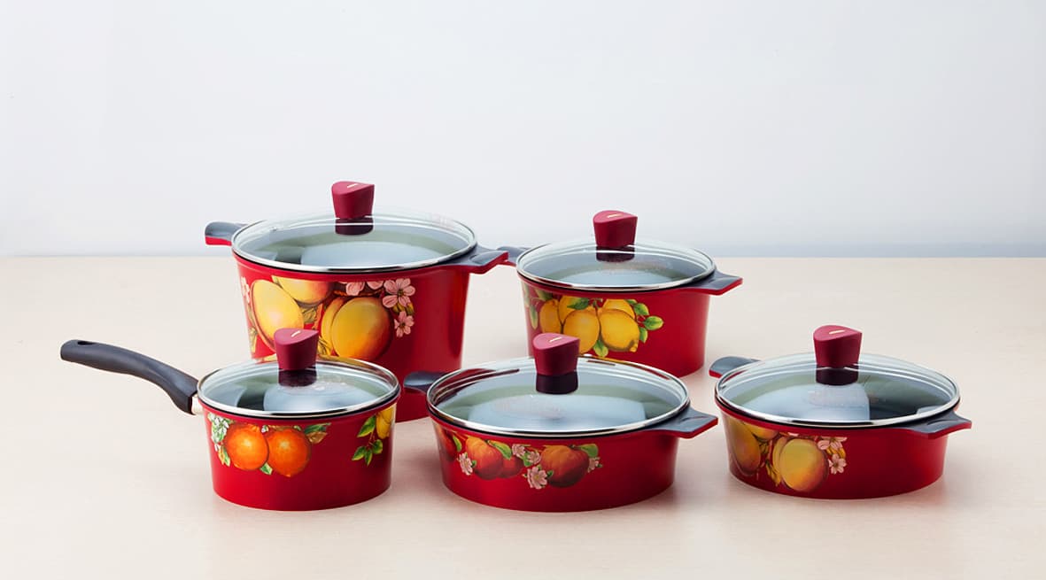 Monach Decal Printing ceramic coating pot series (cookware) | tradekorea