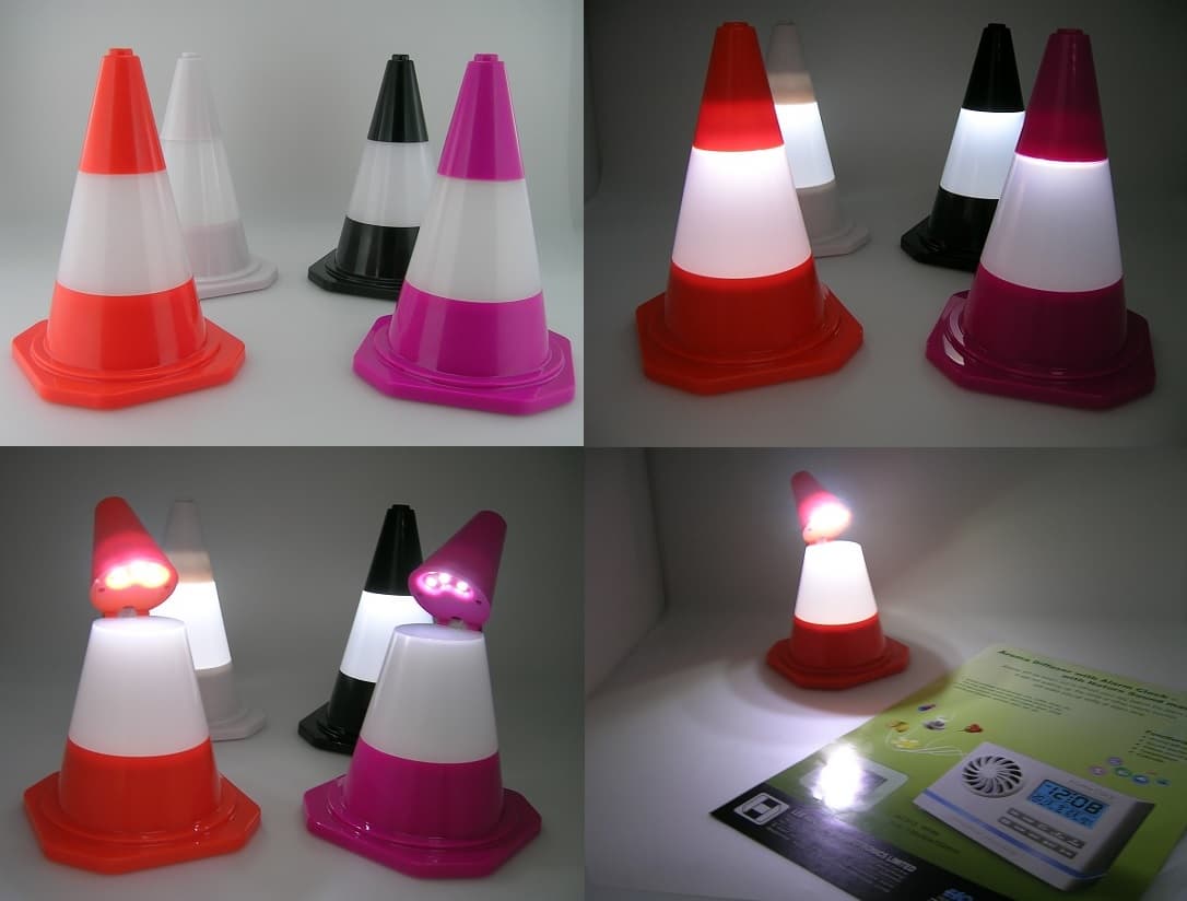 Kids Mini Traffic cone Color-Changing LED Lam | tradekorea