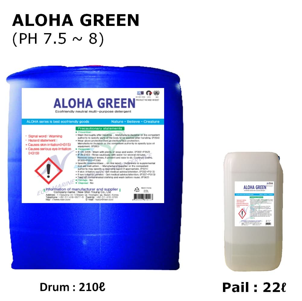 ALOHA GREEN Neutral Multipurpose detergent | tradekorea