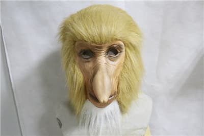 Realistic outdoor ornament proboscis monkey mask | tradekorea