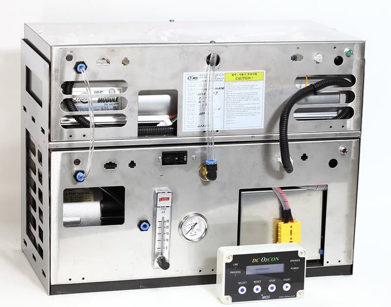 Compact On-Site PSA Oxygen generator using DC Power for live fish ...