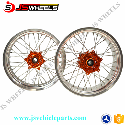 125cc Dirt Bike Supermoto Motorcycle Alloy Rims Wheels for Suzuki RMZ ...