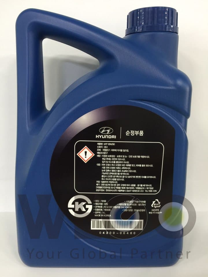KOREA GENUINE MOBIS OIL(AUTO LUBRICANT) 04300-00460 (4L) | tradekorea