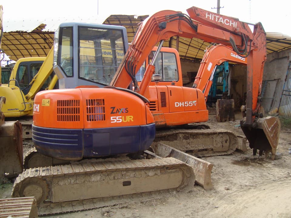 used hitachi excavator ex55 | tradekorea