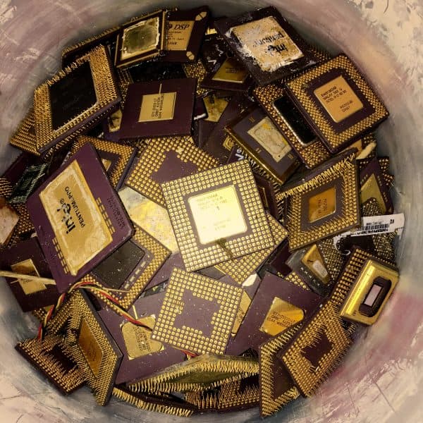 Ceramic CPU Processor Scrap for Gold Recovery | tradekorea