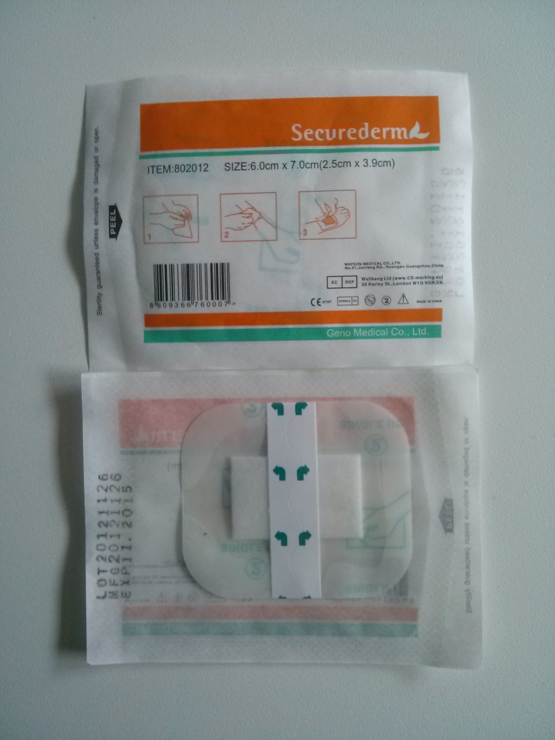 Transparent and Waterproof Wound Dressing | tradekorea