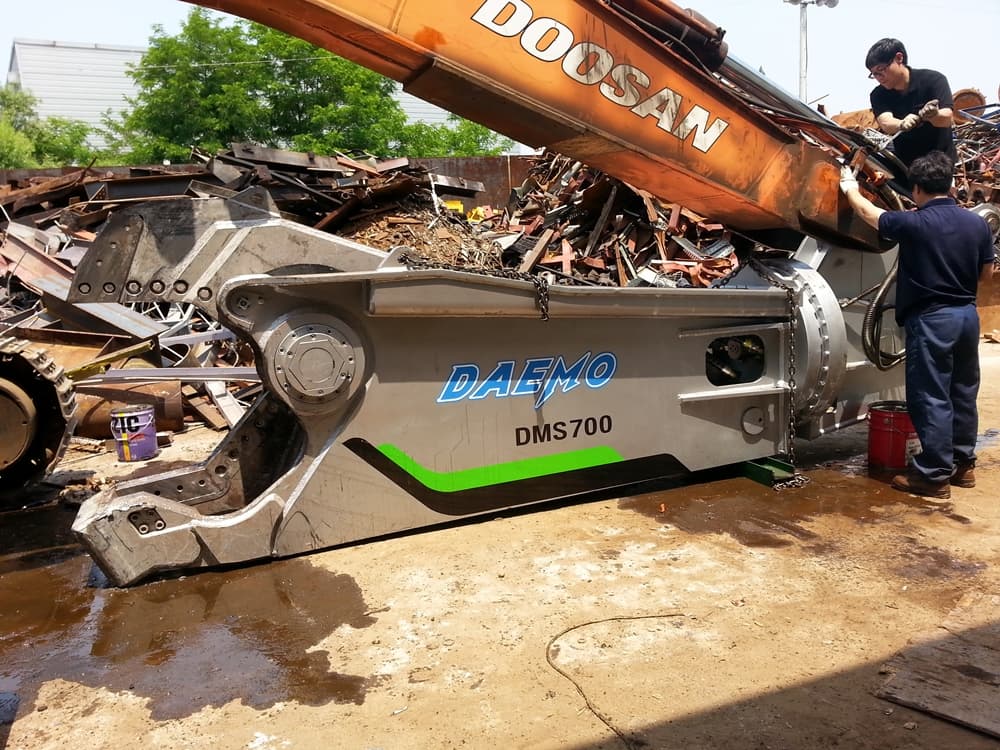 DAEMO Hydraulic Shear DMS700 (Excav. 42T~) | tradekorea