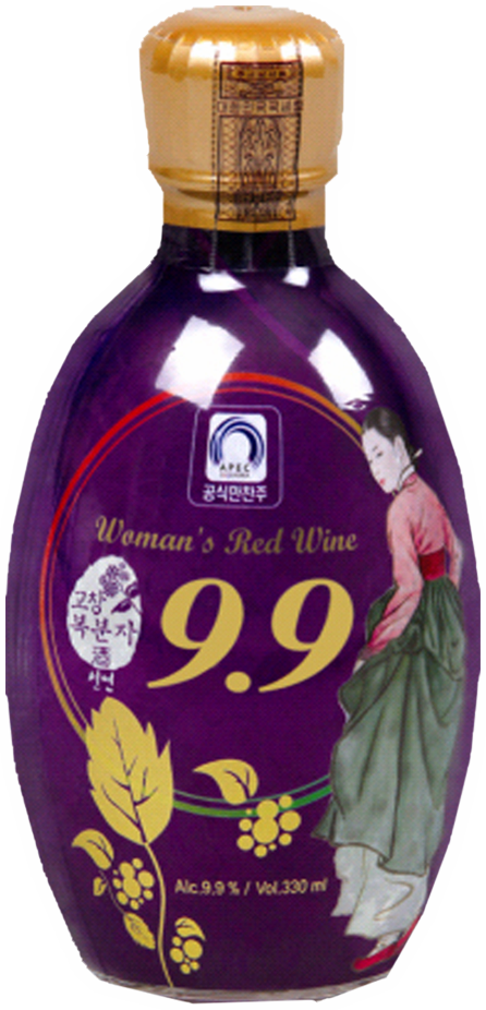 Korean raspberry wine, Seonwun | tradekorea