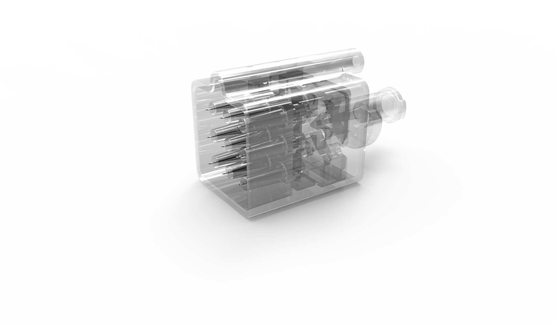 KOREA MESO INJECTOR CRYSTAL 9-PIN MULTI NEEDLE FOR SUCTION | tradekorea