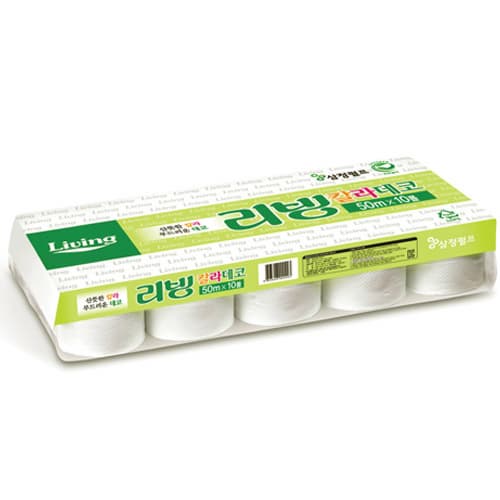 Living color deco toilet paper 50M 10R | tradekorea